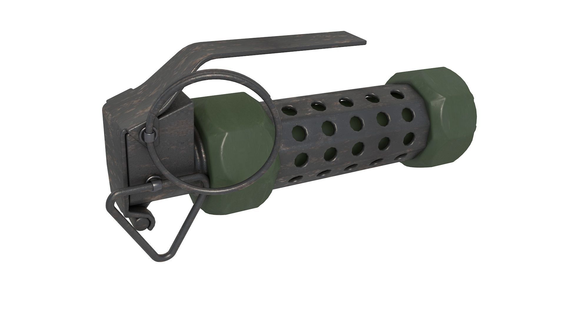 M84 Stun Grenade Old 3D model | CGTrader