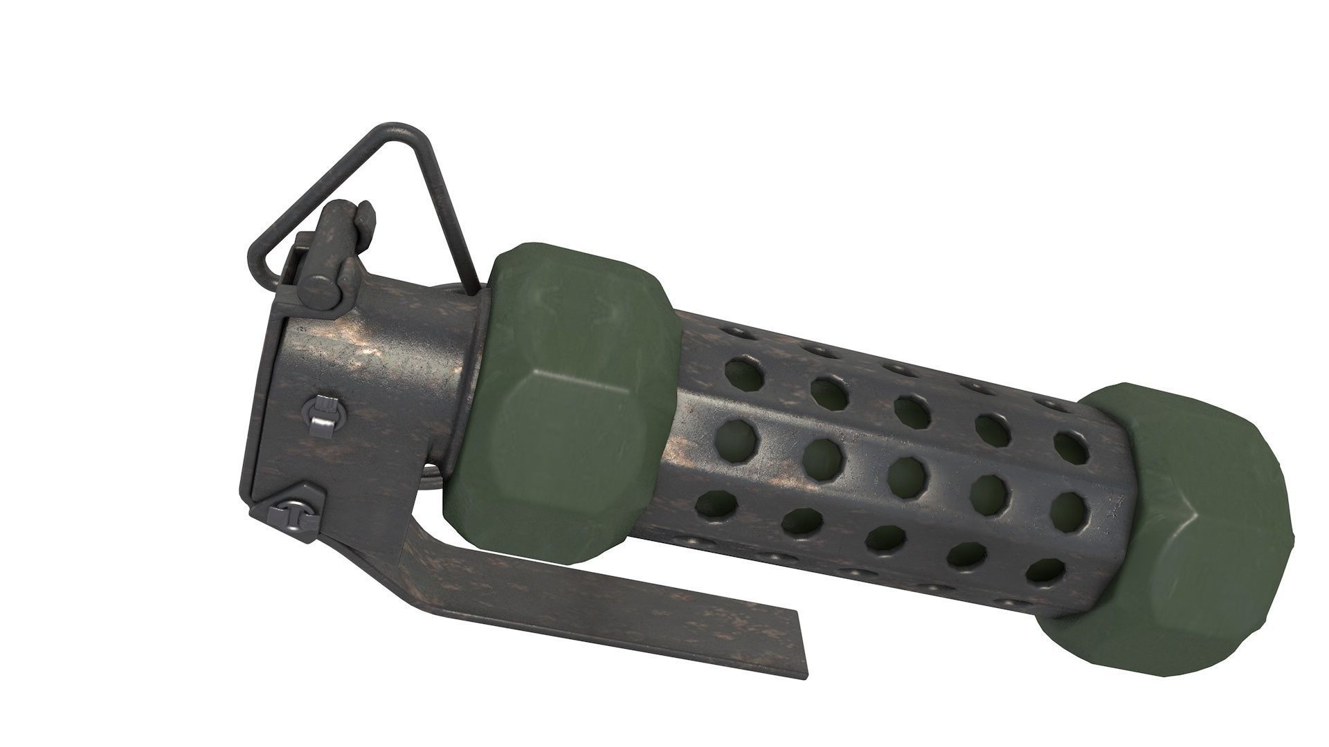 M84 Stun Grenade Old 3D model | CGTrader