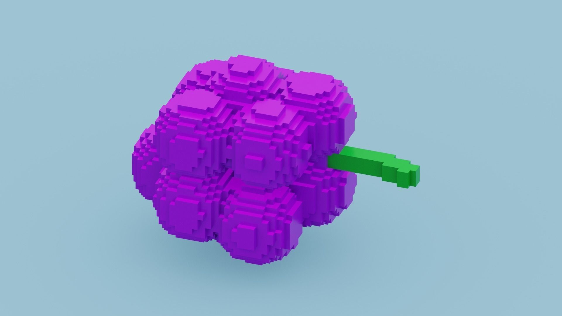 3D model Voxel Grapes VR / AR / low-poly | CGTrader