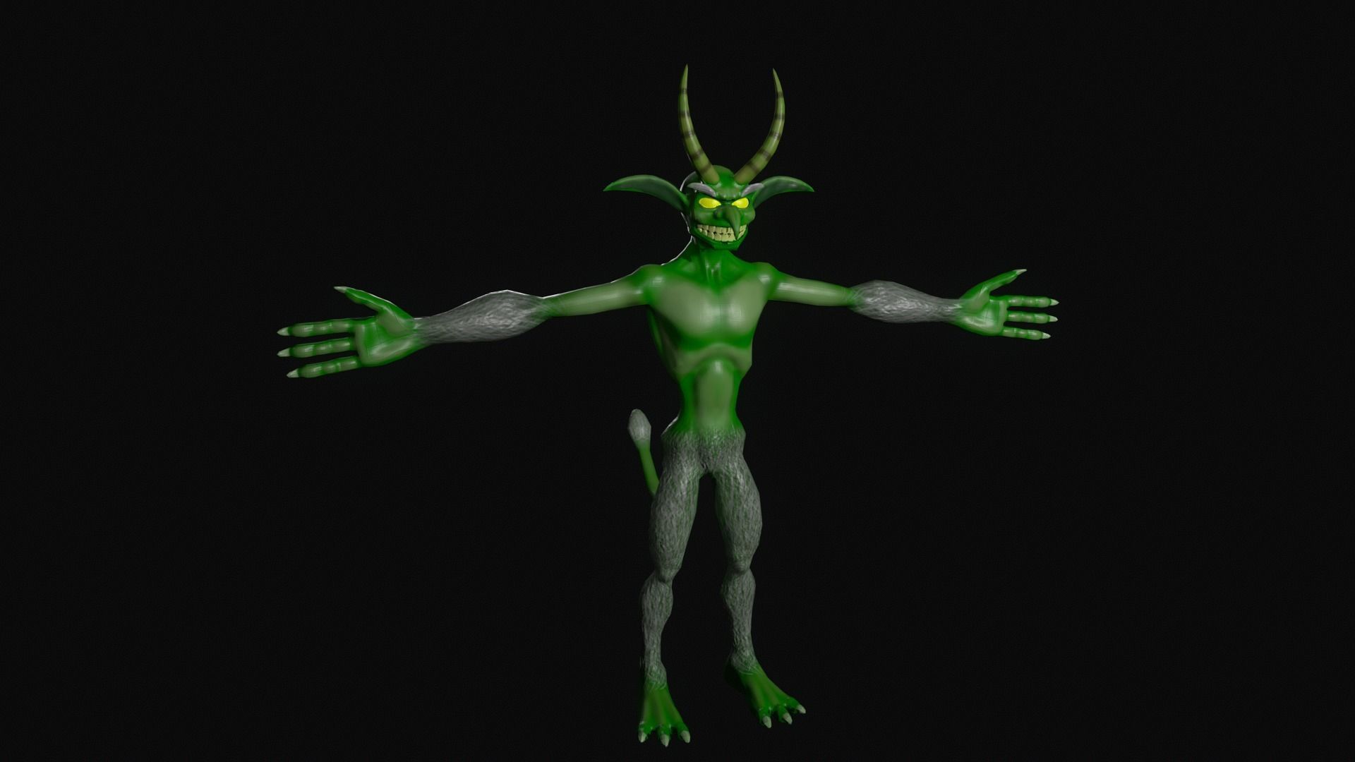 3D model Imp Demon Lucifer Satan Rigged VR / AR / low-poly | CGTrader