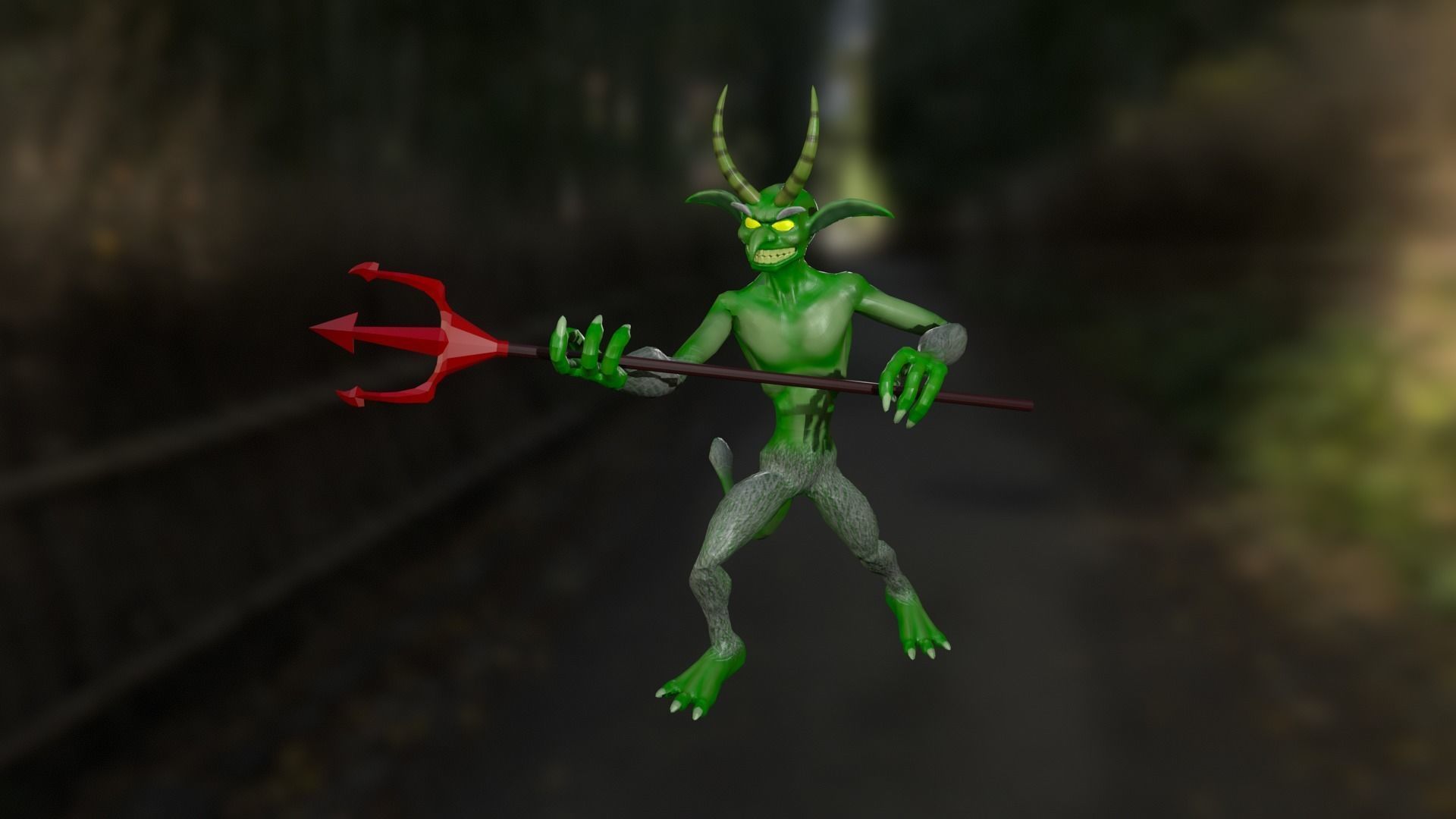 3D model Imp Demon Lucifer Satan Rigged VR / AR / low-poly | CGTrader