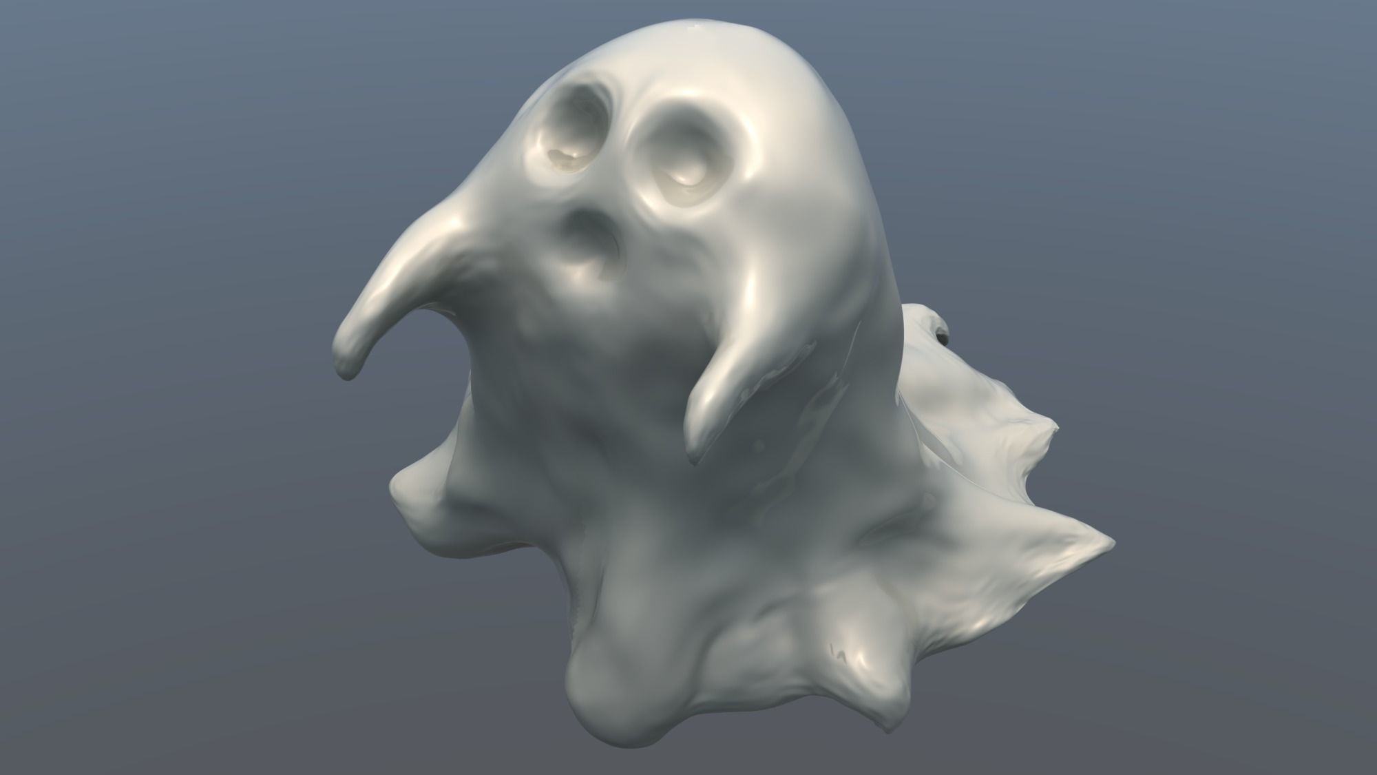 Lil Ghost 3D model 3D printable | CGTrader