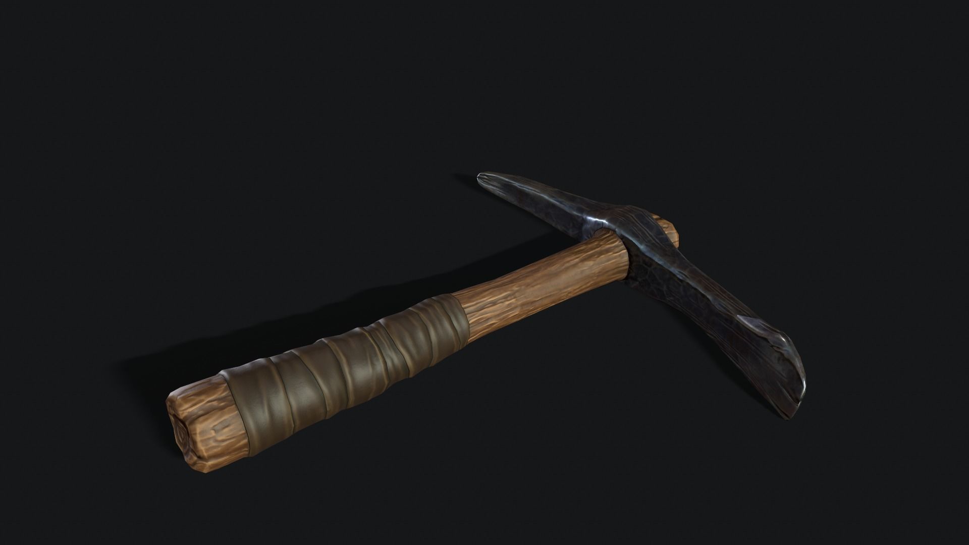 3D model Goblin Orc slave miner stylized Rigged ready for animation VR ...