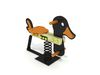 Kids Game Play Equipment 009 Wood Duck Rocker 3D model | CGTrader