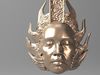 Aztec Crown statue 2 3D model | CGTrader