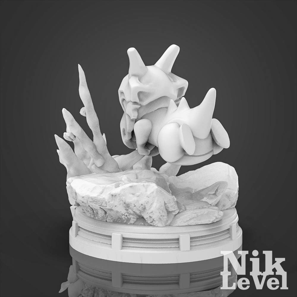Cubone Pokemon 3D Printable 3D model 3D printable | CGTrader