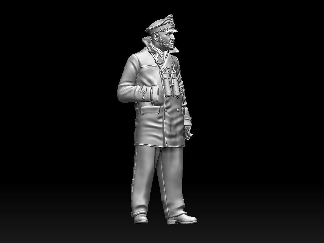 GERMAN sailors U-BOAT ww2 3D model 3D printable | CGTrader