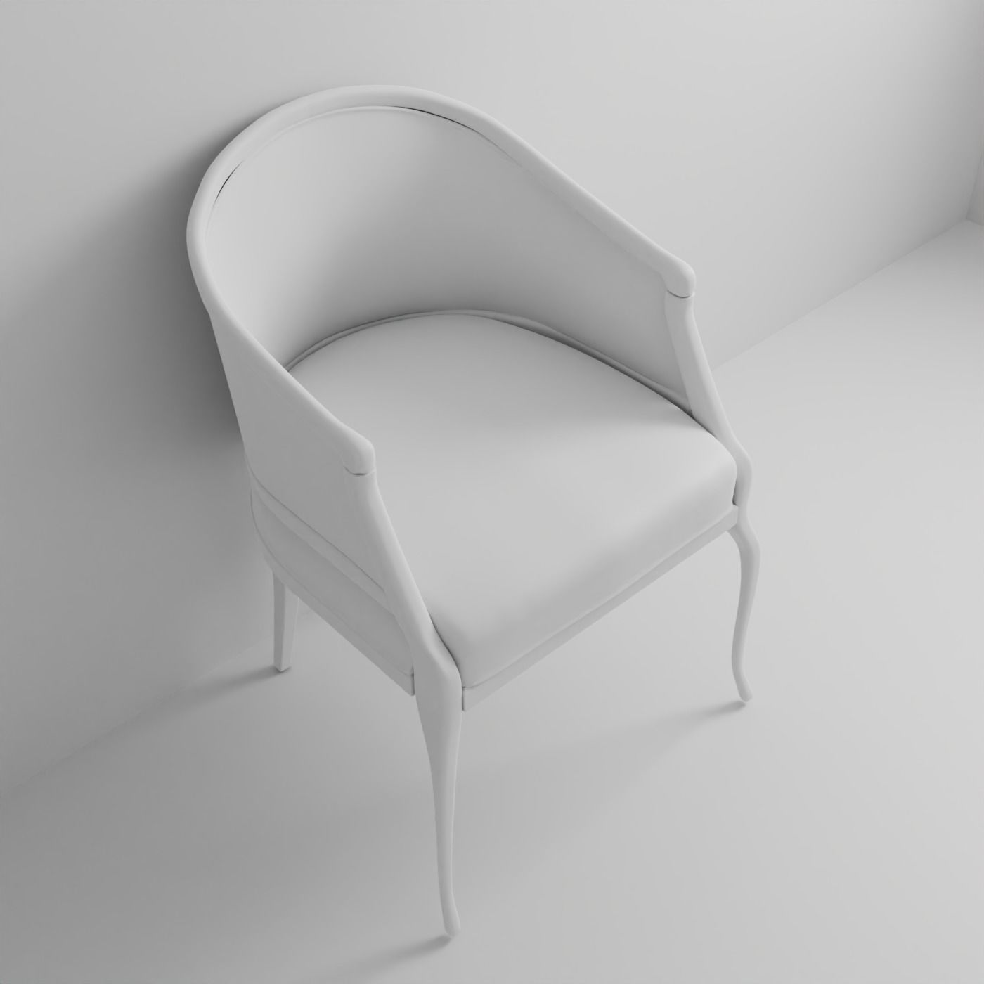 Classic Chair With Pattern Texture in Livingroom 3D model | CGTrader