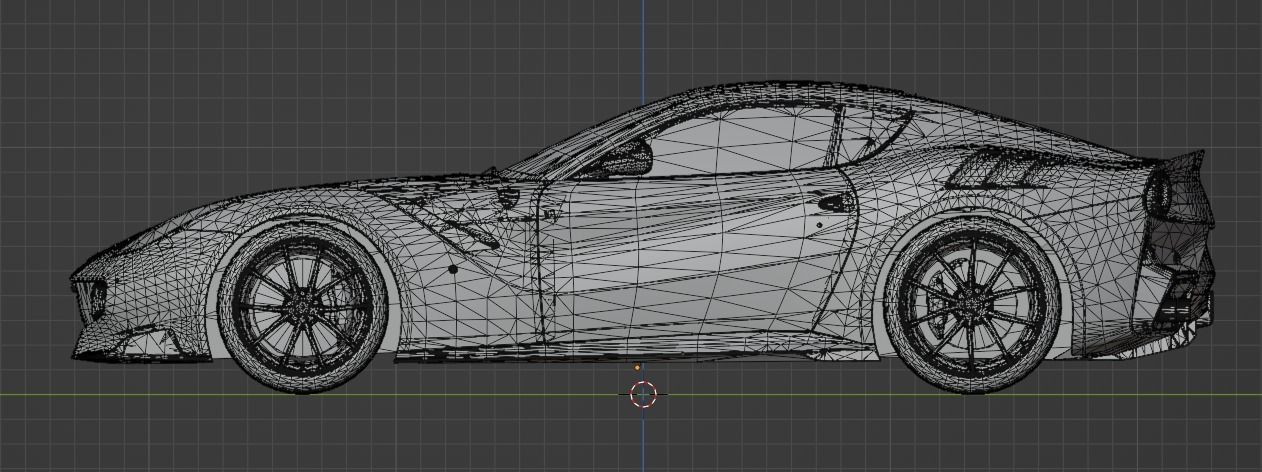 Ferrari F12 TDF 3D model rigged | CGTrader