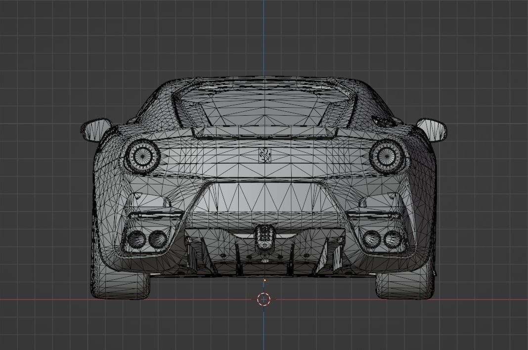 Ferrari F12 TDF 3D model rigged | CGTrader