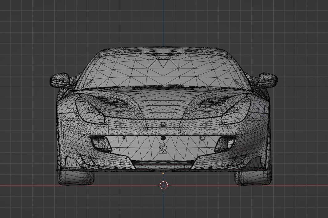 Ferrari F12 TDF 3D model rigged | CGTrader