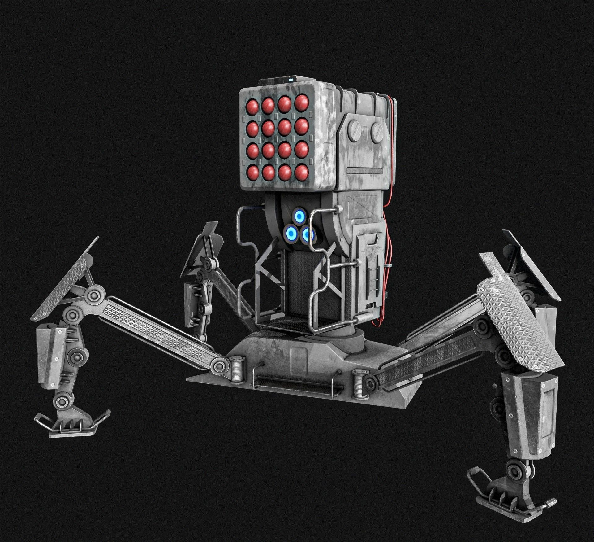 3D model Defense Robot VR / AR / low-poly | CGTrader
