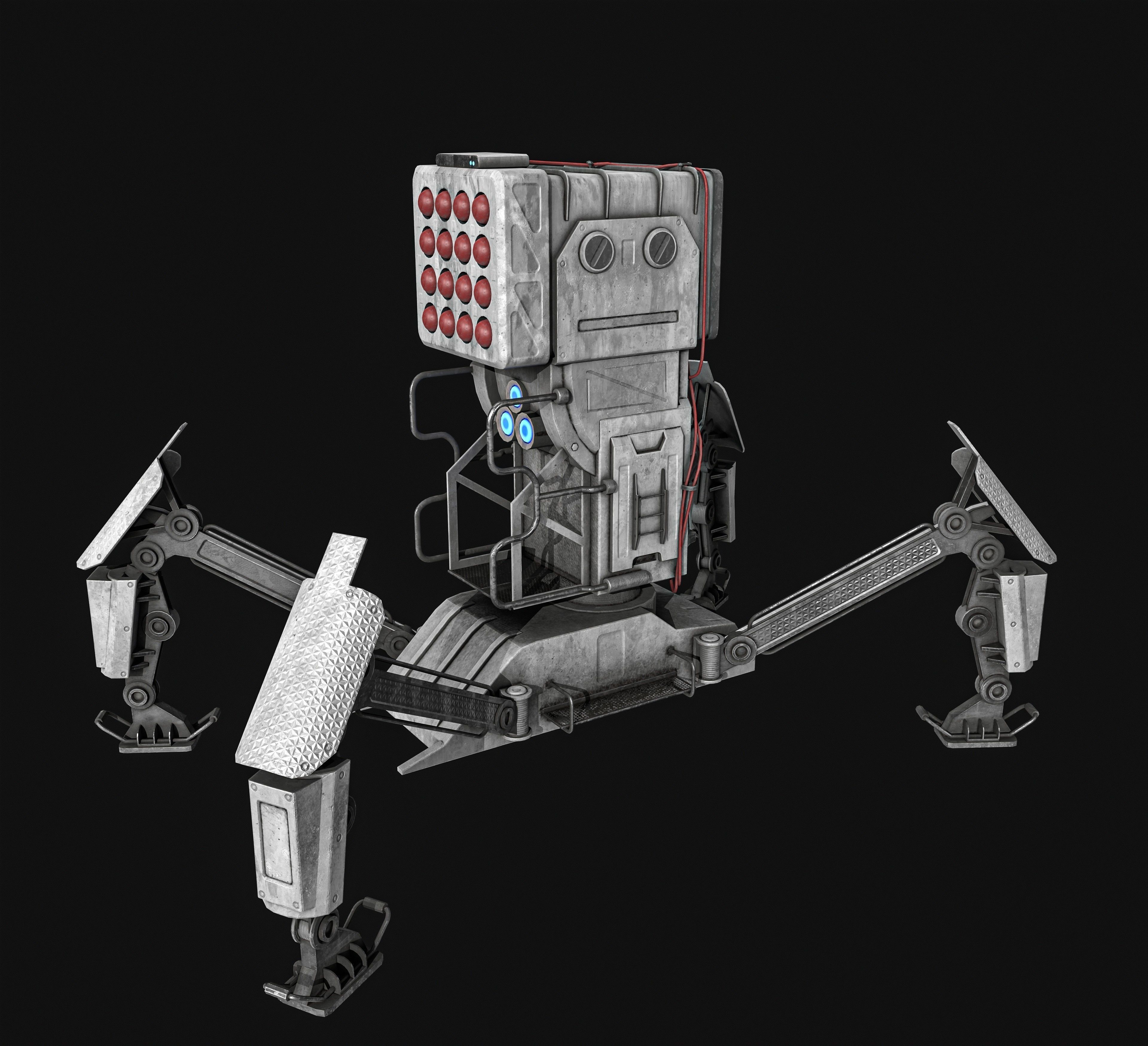 3D model Defense Robot VR / AR / low-poly | CGTrader