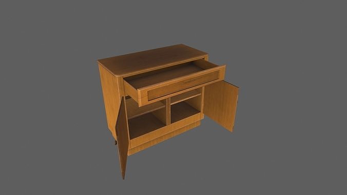 3D model Cupboard VR / AR / low-poly | CGTrader