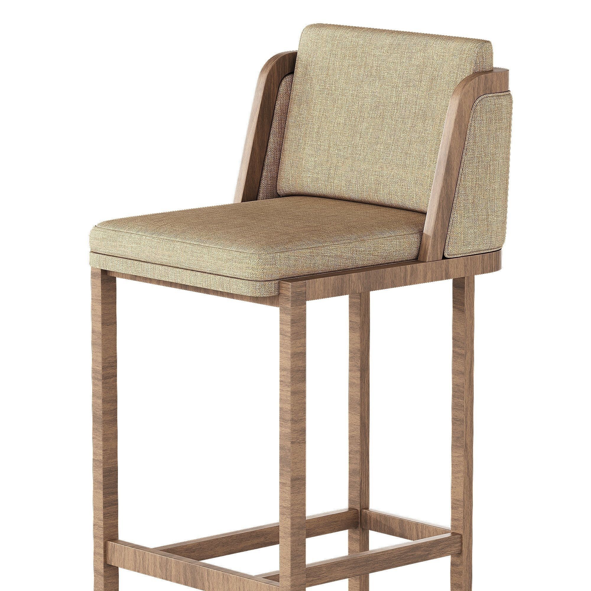 Throne Bar Stool 3D model | CGTrader