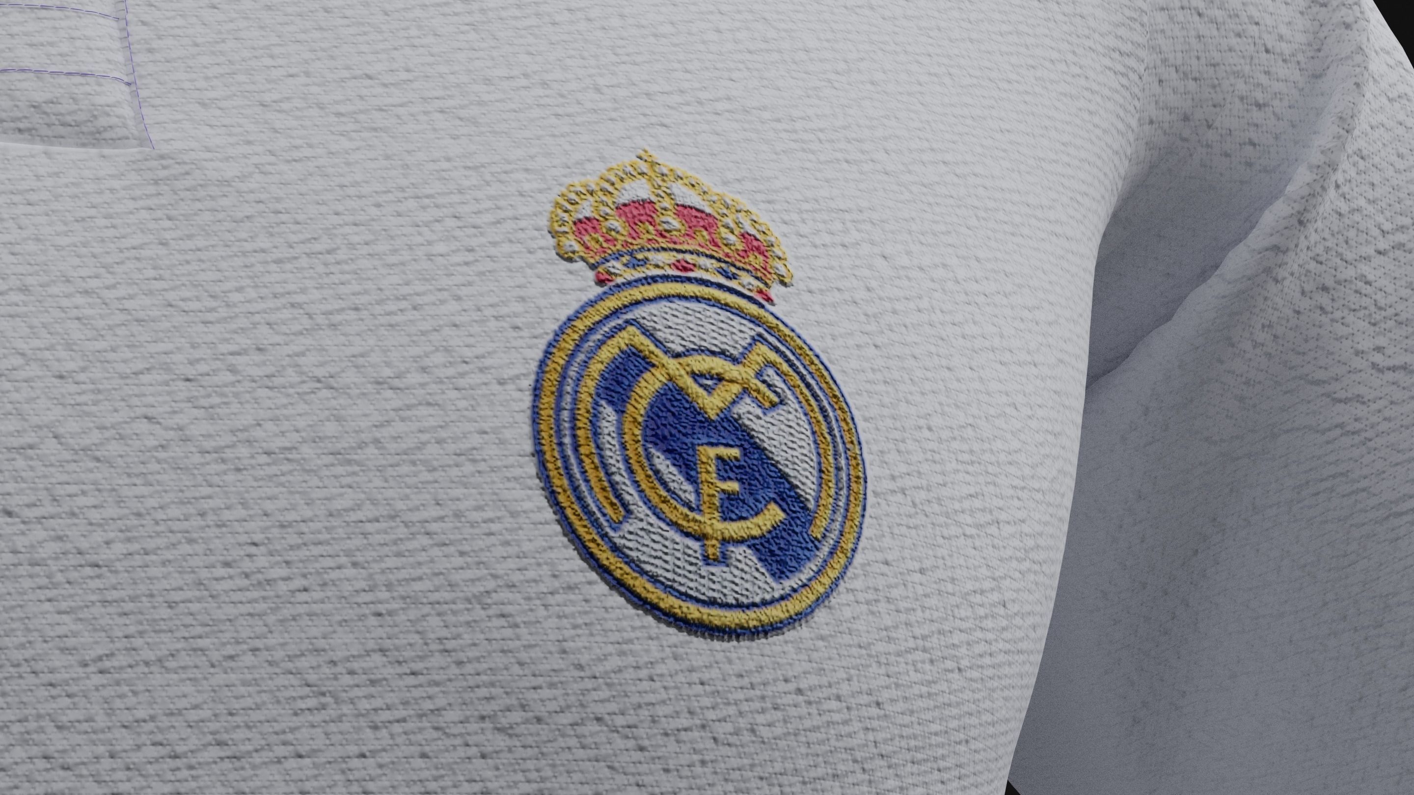 Real Madrid 2022 2023 Home Jersey 3D model | CGTrader