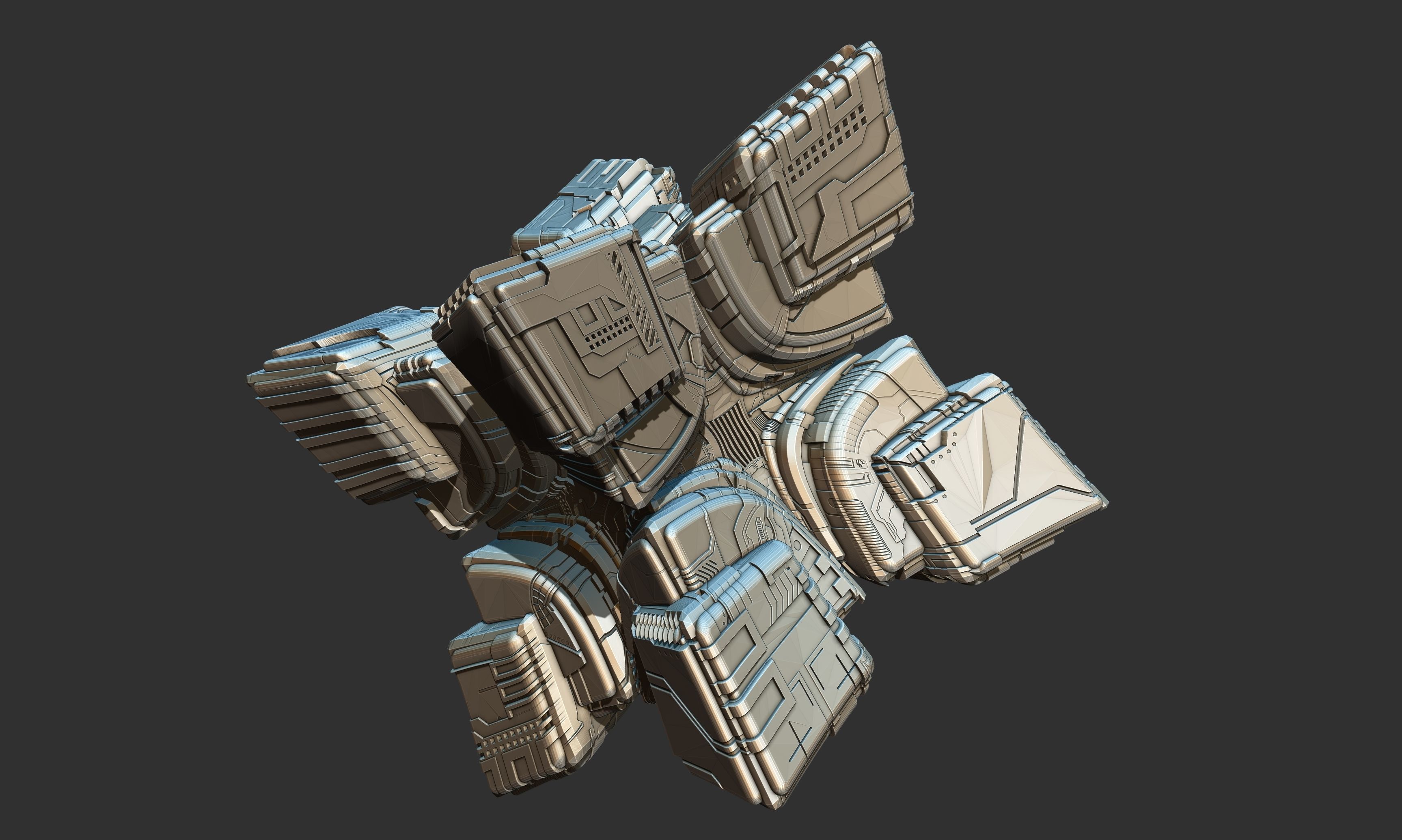 space equipment node 00206 3D model | CGTrader