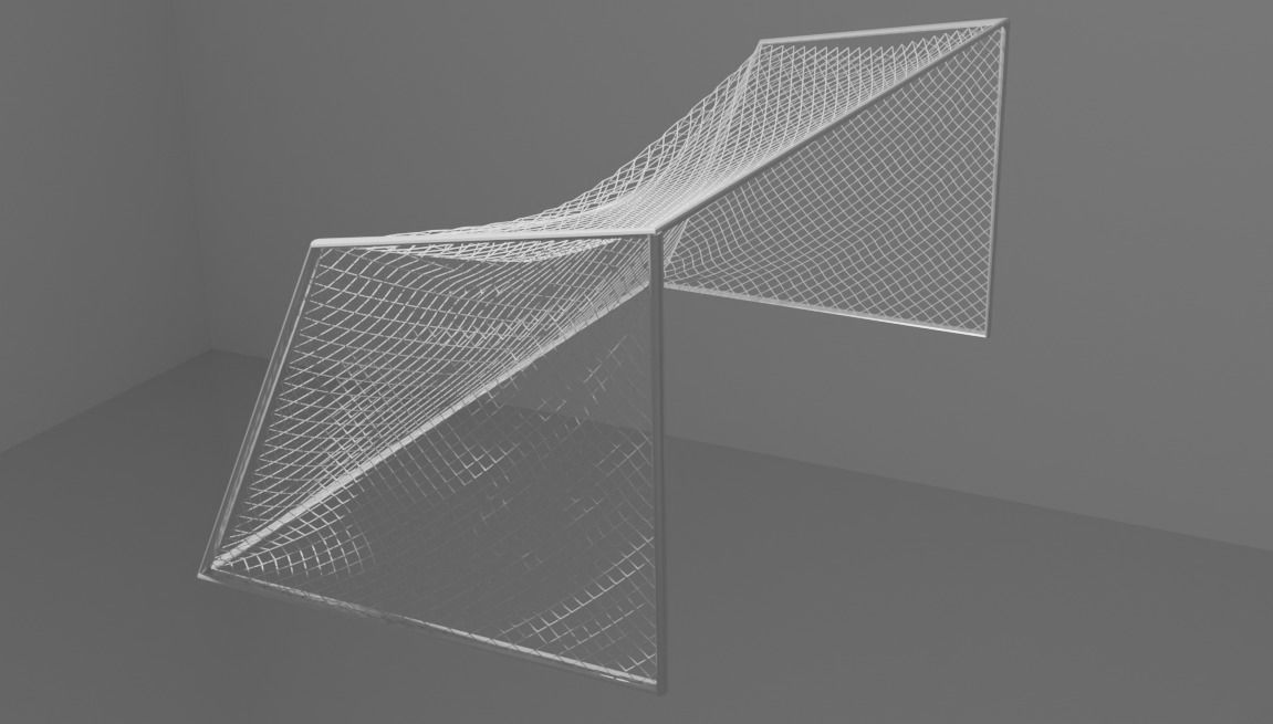 Football Goal free 3D model | CGTrader