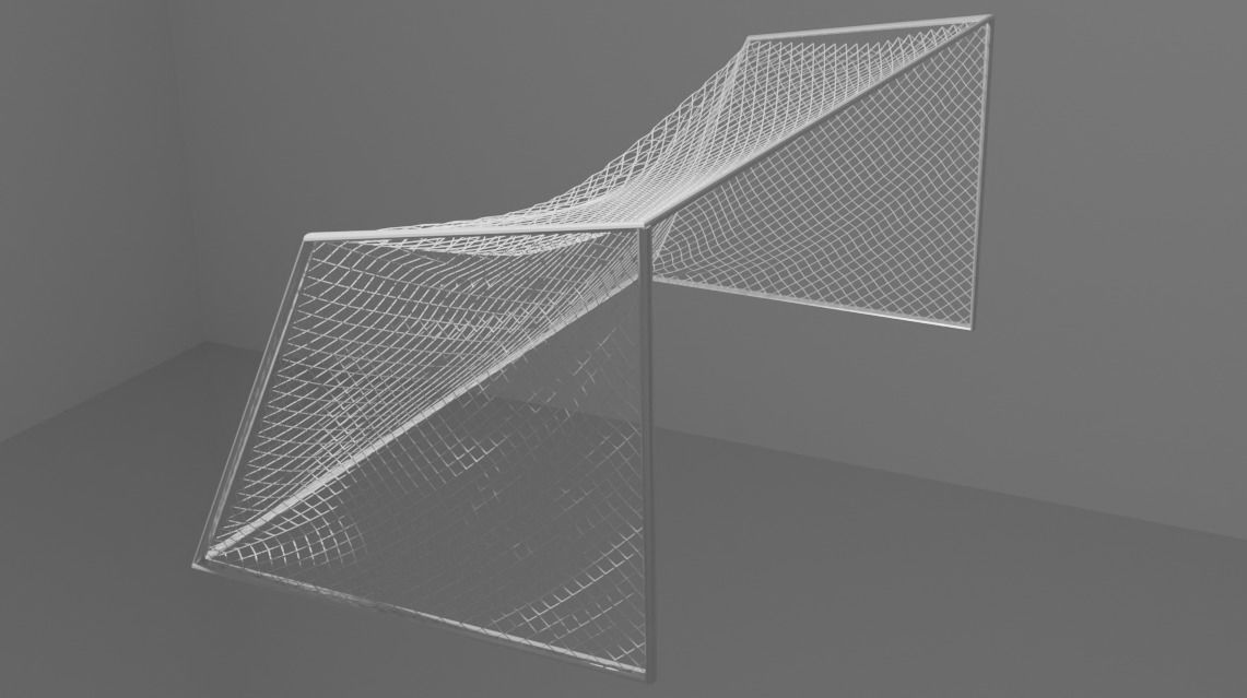 Football Goal free 3D model | CGTrader