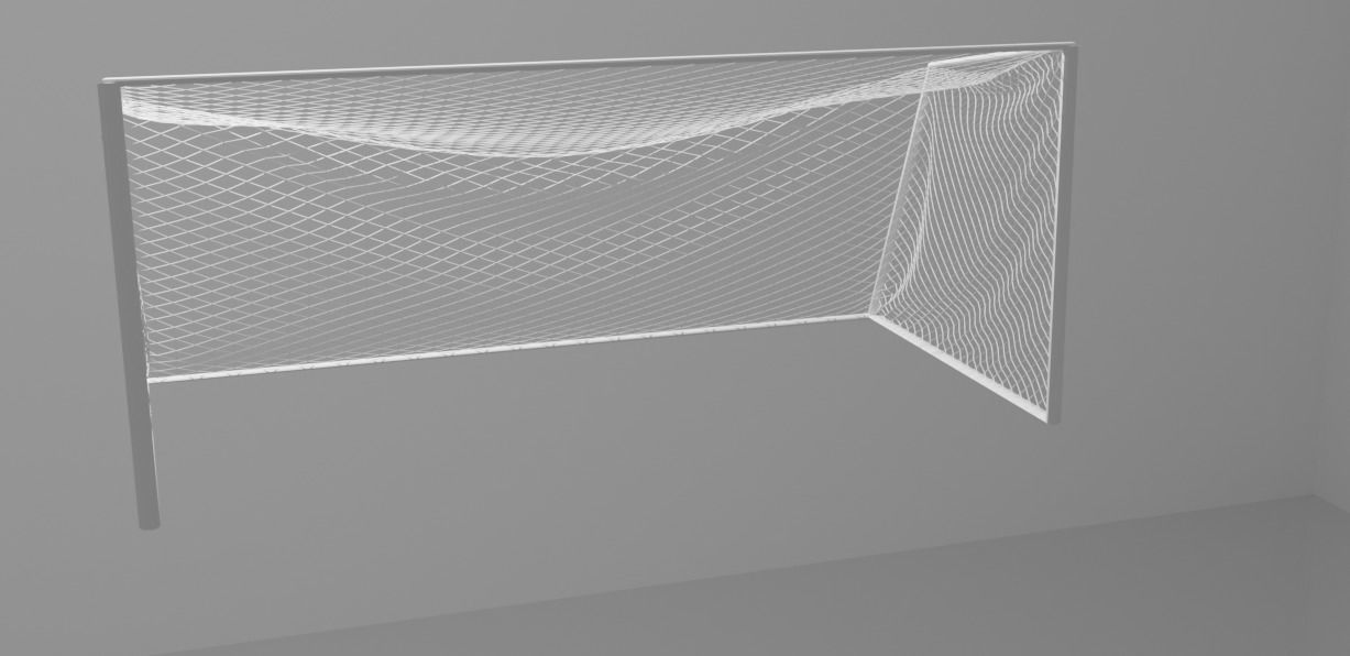 Football Goal free 3D model | CGTrader