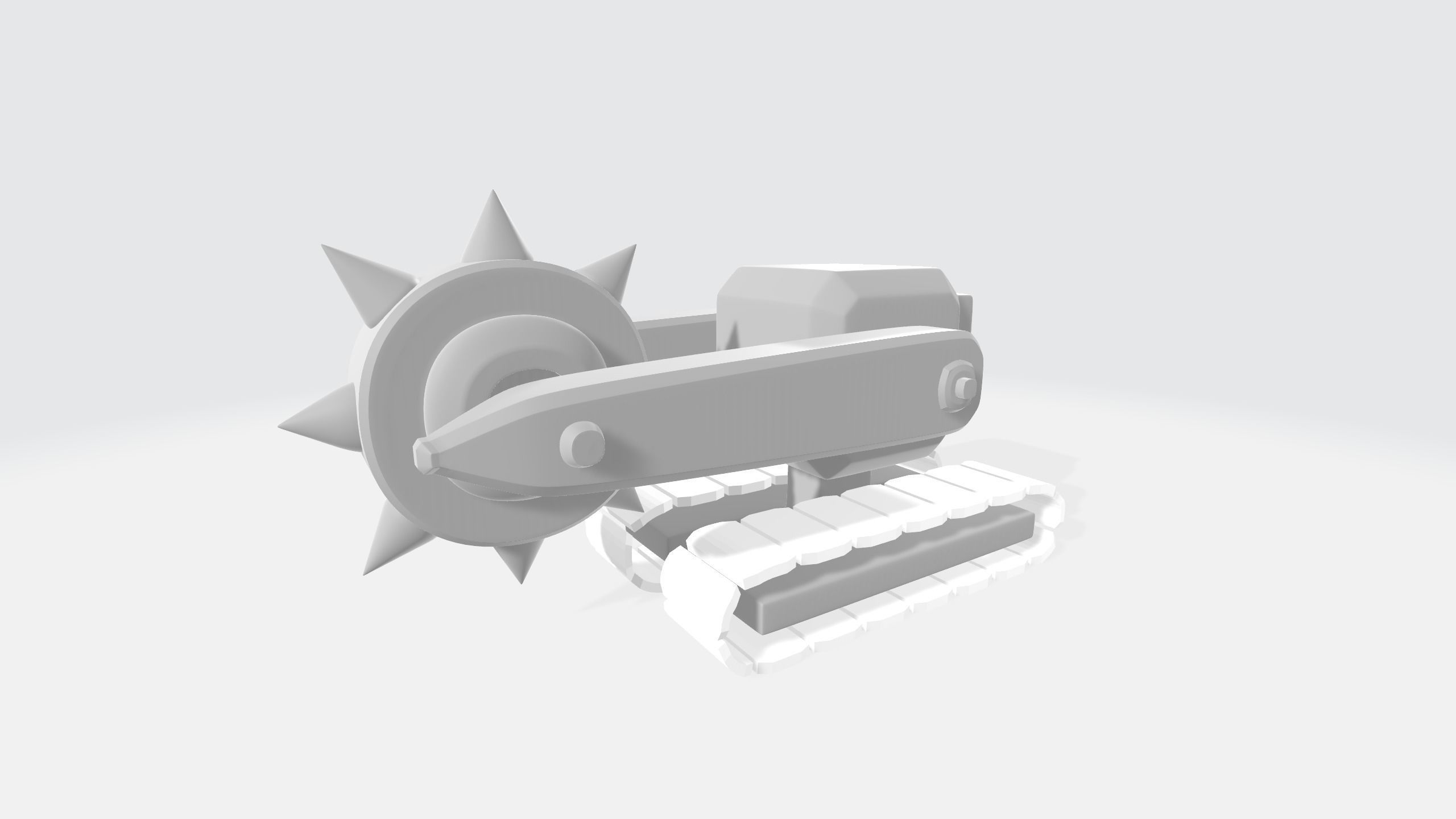 3D model Spike Tank VR / AR / low-poly | CGTrader