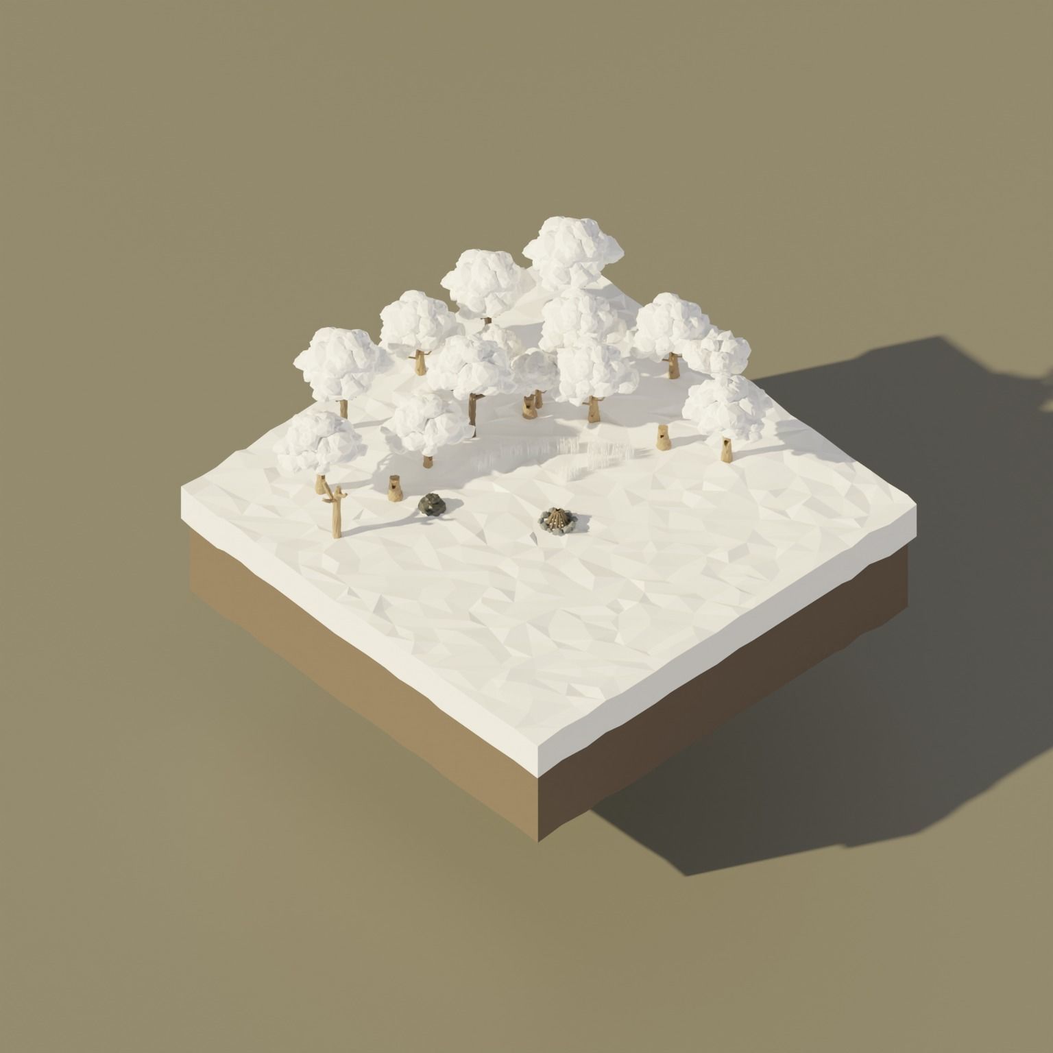 3D model Low Poly Terrains VR / AR / low-poly | CGTrader