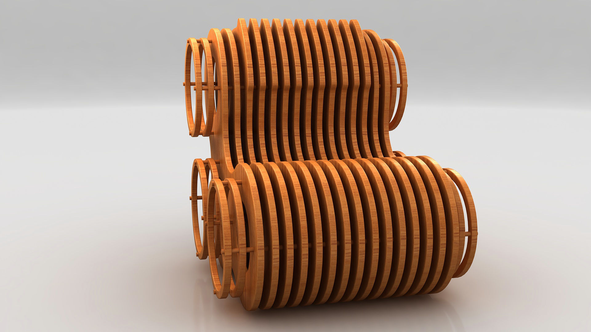 Parametric Chair Models 7 3D model | CGTrader