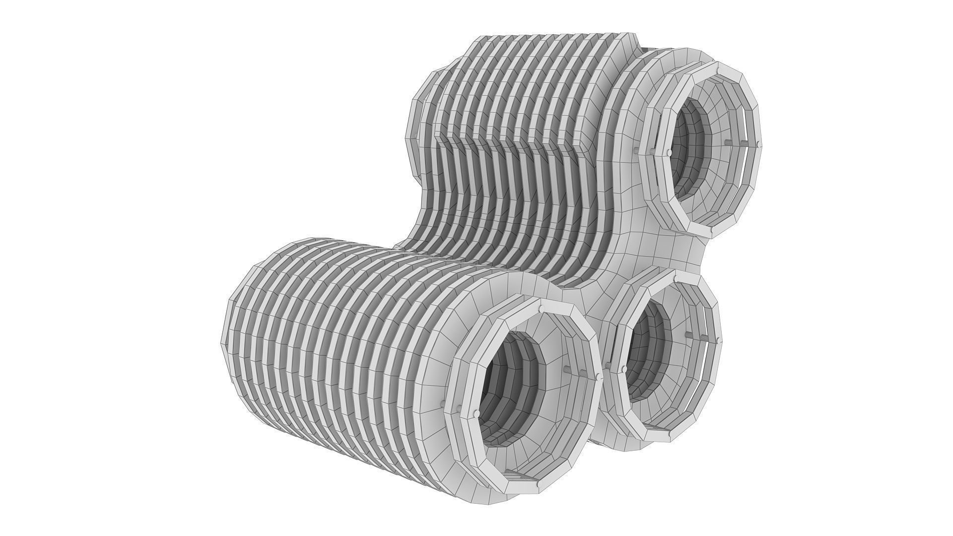 Parametric Chair Models 7 3d Model Cgtrader