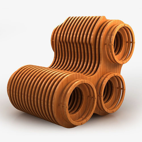 Parametric Chair Models 7 3D model | CGTrader