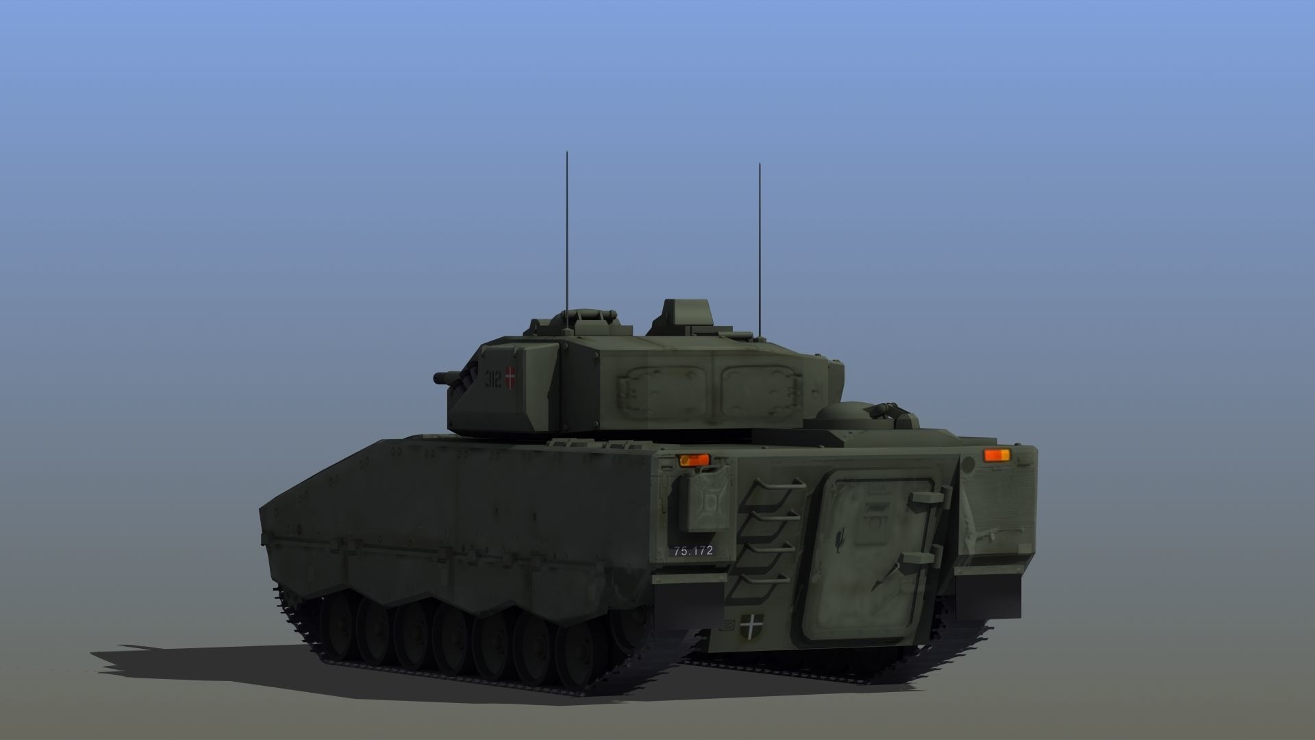 CV 90 Armored Personel Carrier 3D model | CGTrader