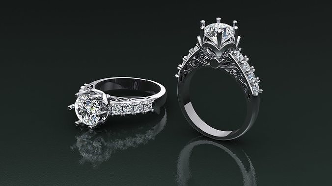 Ring Simple 3D model 3D printable | CGTrader