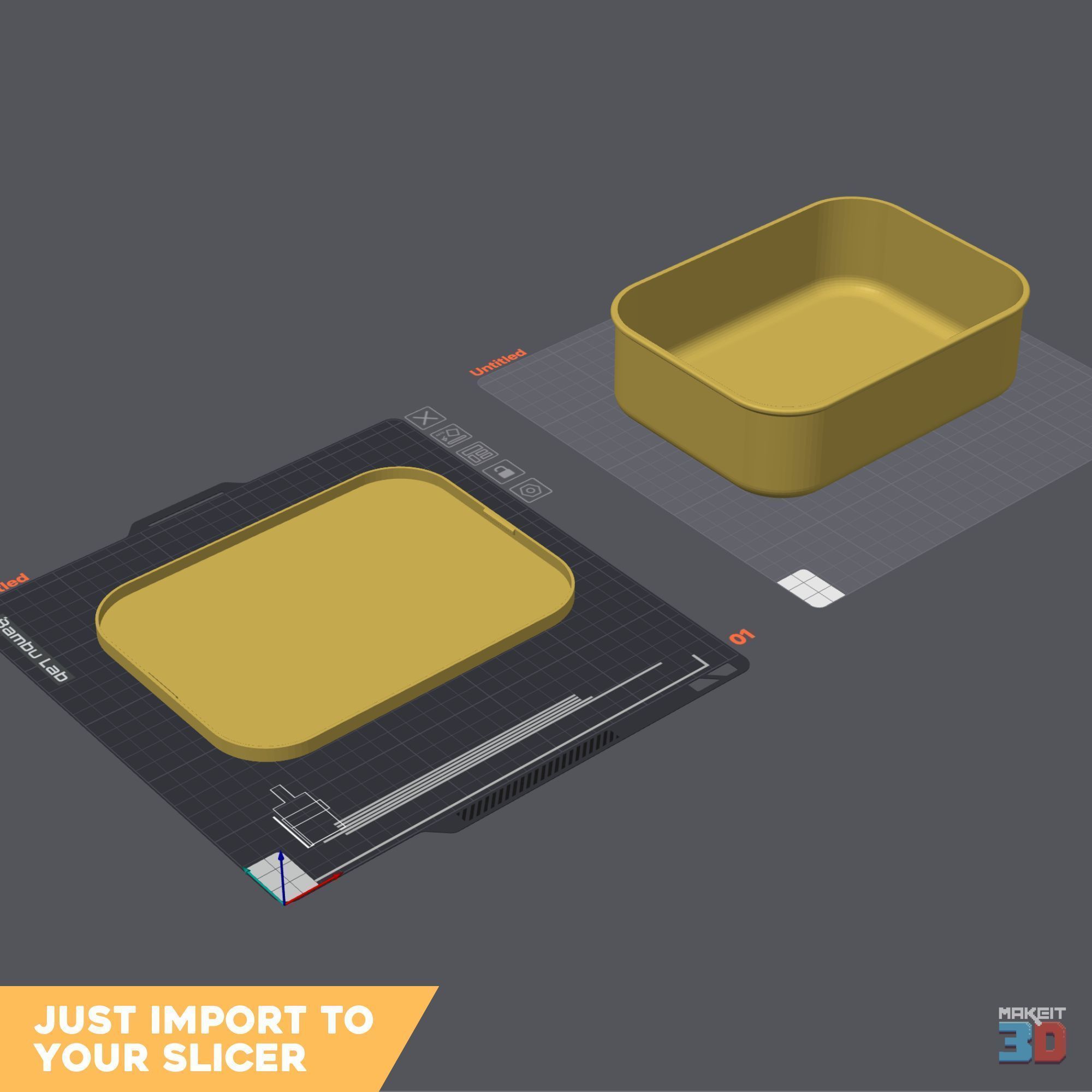 3D Printable Storage Box 3D model 3D printable | CGTrader