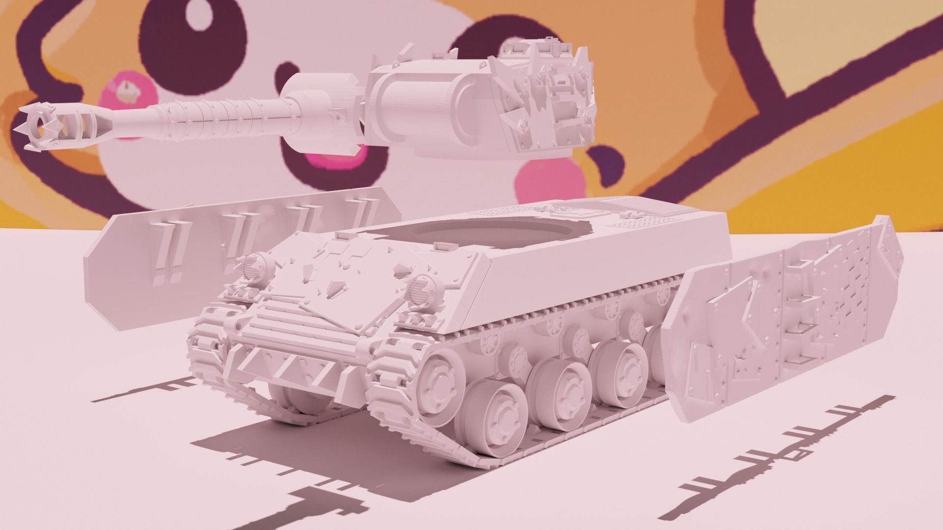 SCRAP TANK 3D model 3D printable | CGTrader
