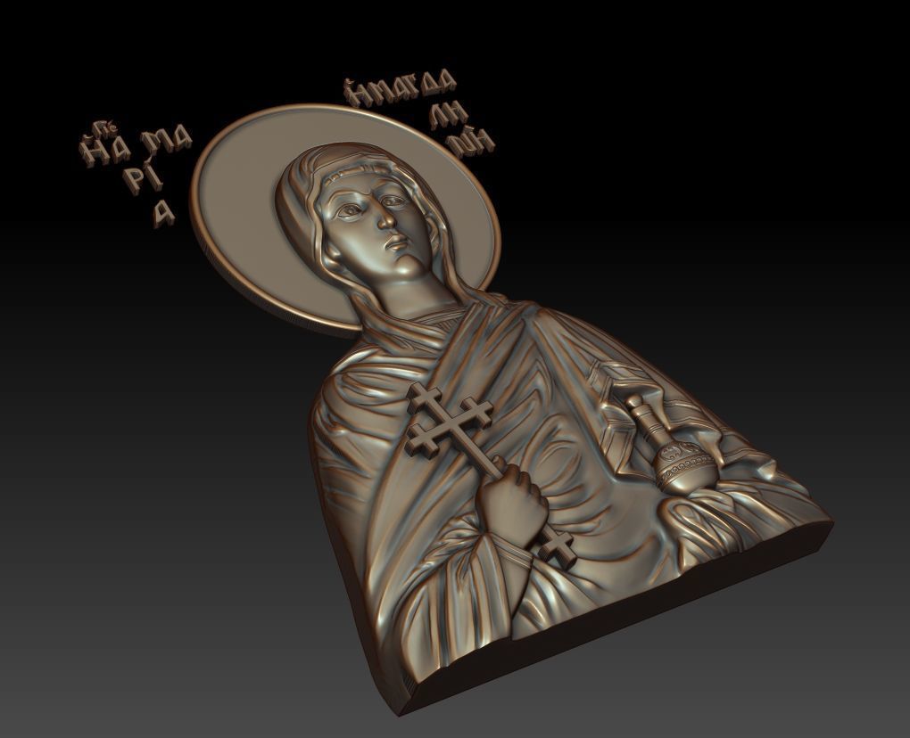 Mary Magdalene 3D model 3D printable | CGTrader