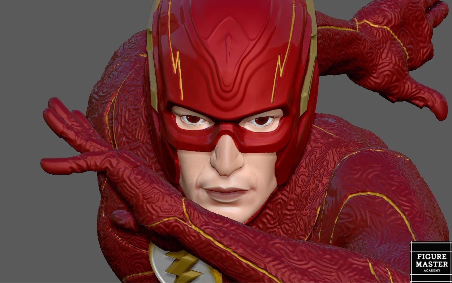 FLASH 2023 EZRA MILLER 3D PRINT 3D model 3D printable | CGTrader
