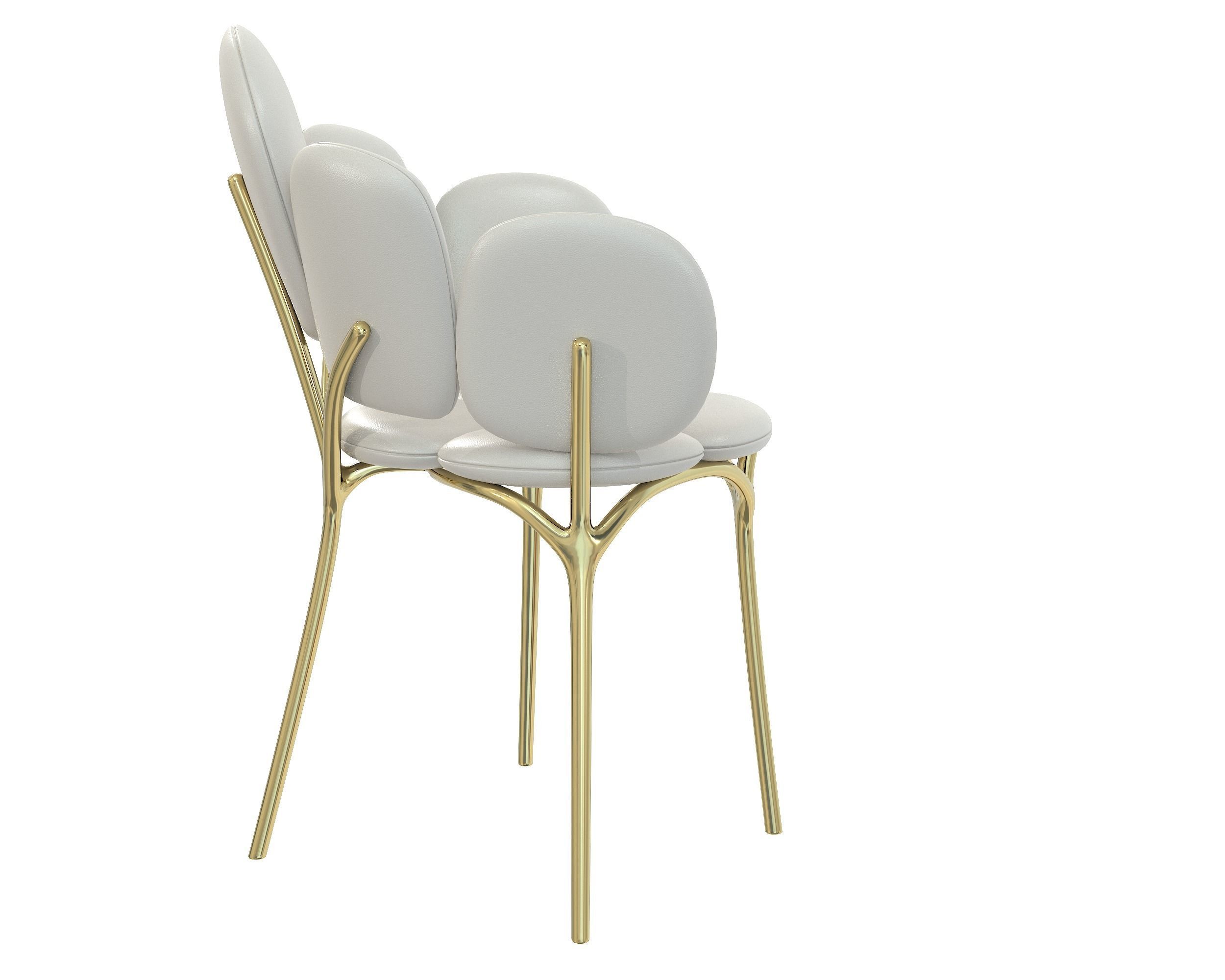 3D model Louis Vuitton LV Petal Chair VR / AR / low-poly | CGTrader