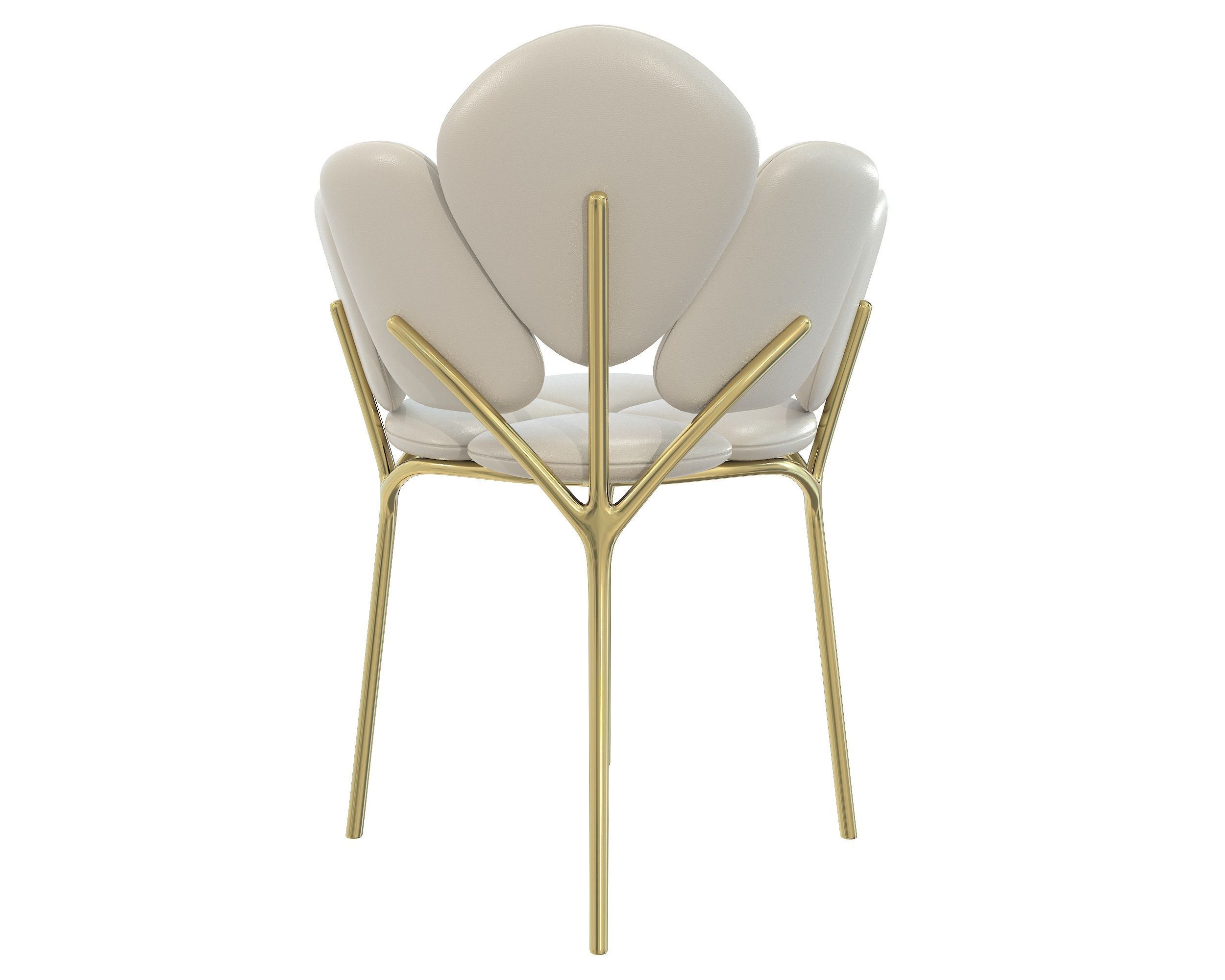 3D model Louis Vuitton LV Petal Chair VR / AR / low-poly | CGTrader