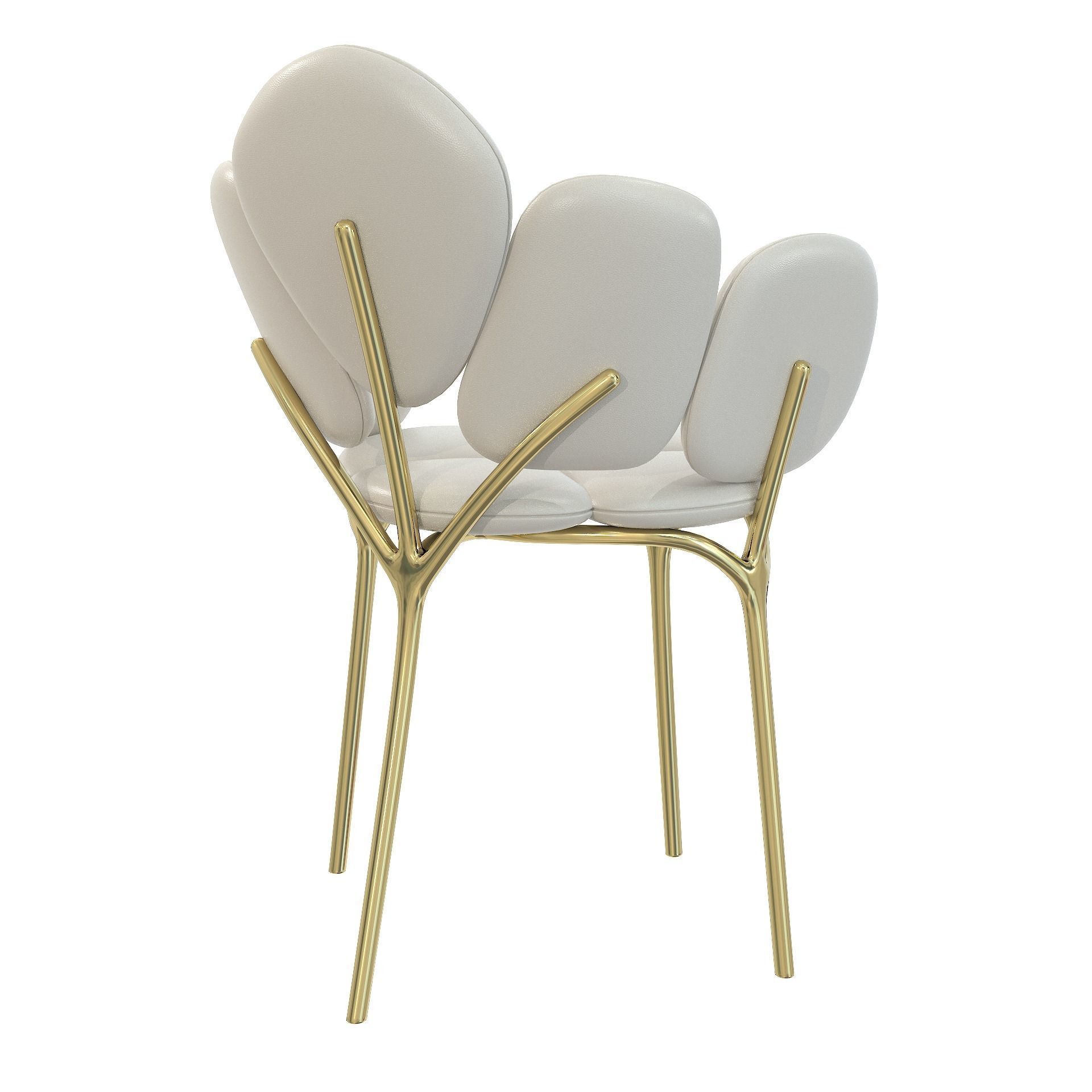 3D model Louis Vuitton LV Petal Chair VR / AR / low-poly | CGTrader