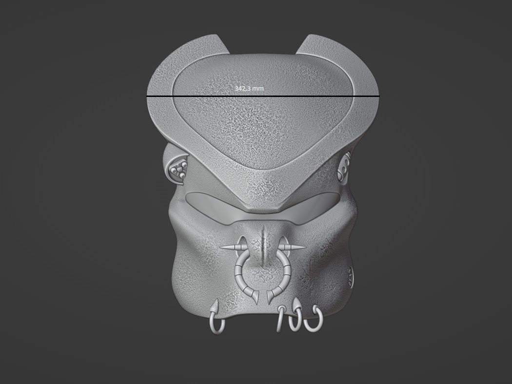 4-Pack Predator Biohelmet 3D model 3D printable | CGTrader
