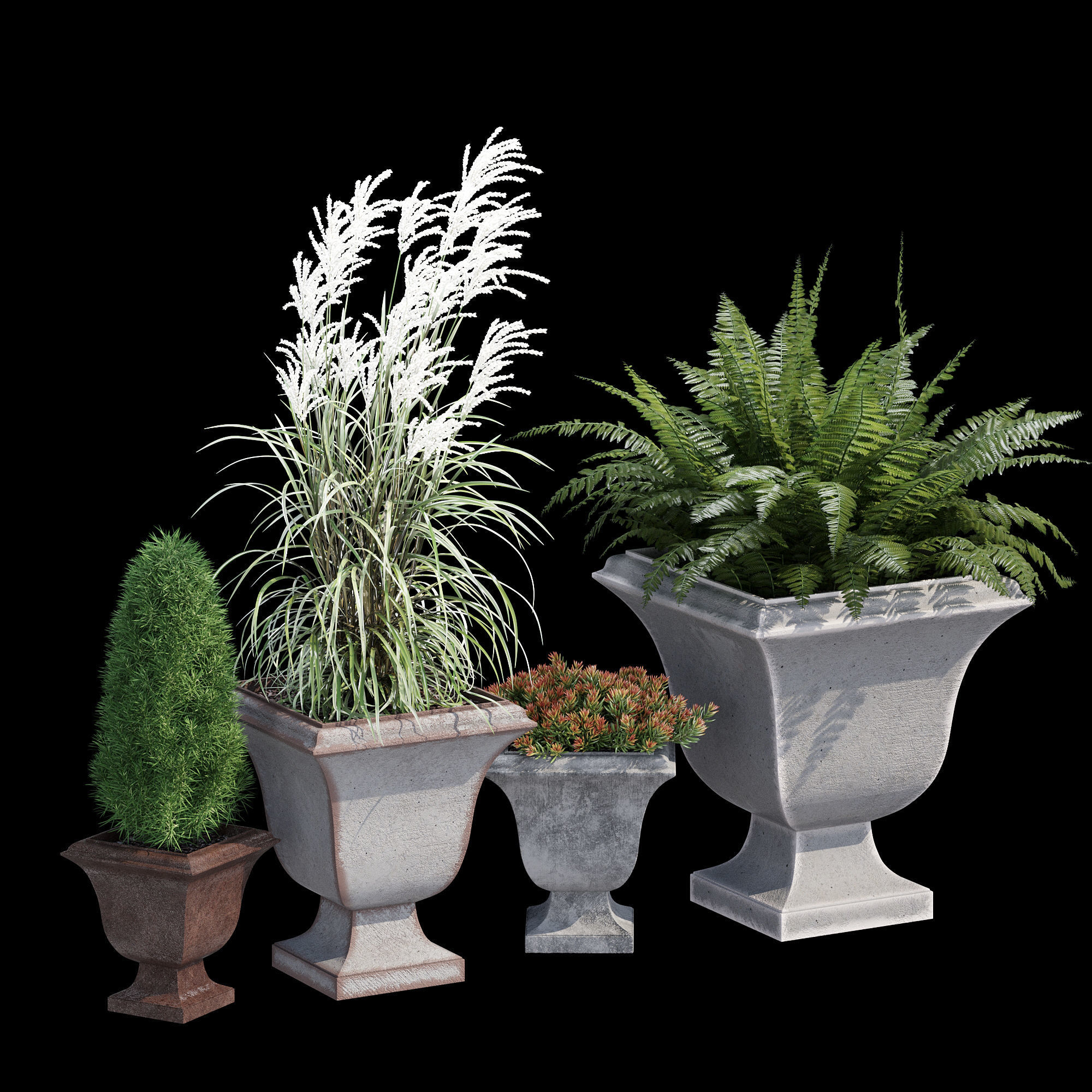 Trowbridge Urn 3D model | CGTrader