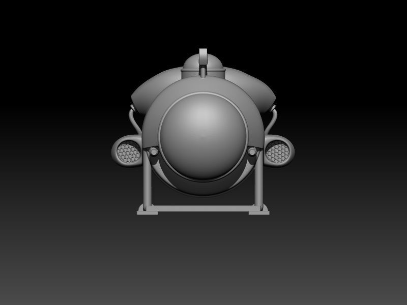 Cyclops Submarine 3D model 3D printable | CGTrader
