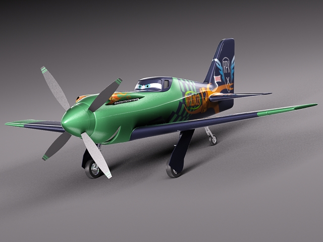 Disney Ripslinger 3D Model .max .obj .3ds .fbx .c4d .lwo .lw .lws ...