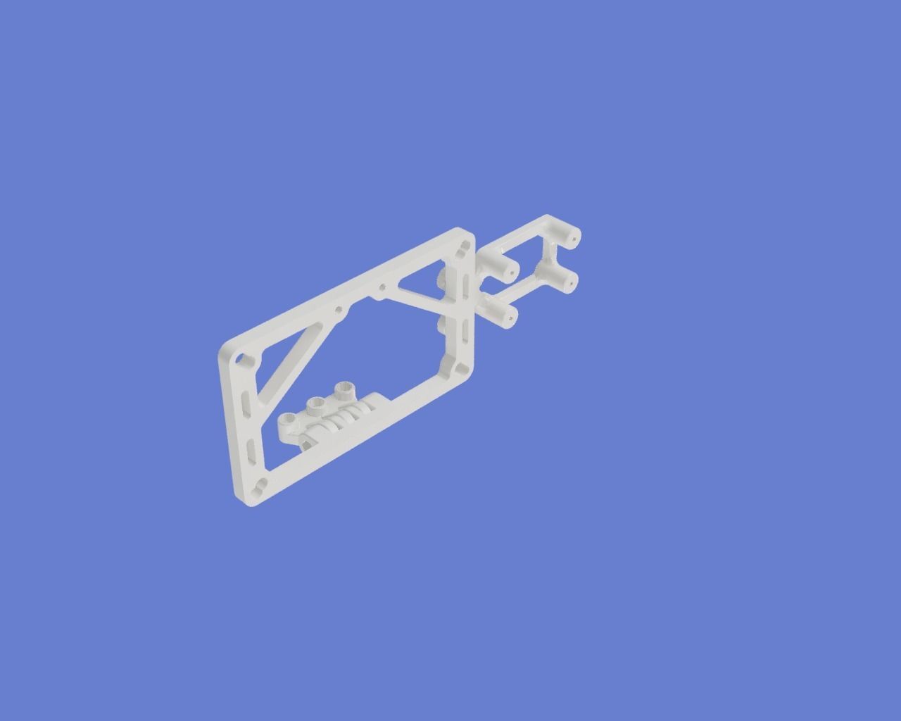 SUPPORT FUELTECH FT450 FT550 FT600 - DASH SUPPORT - ECU - DASH 3D model ...