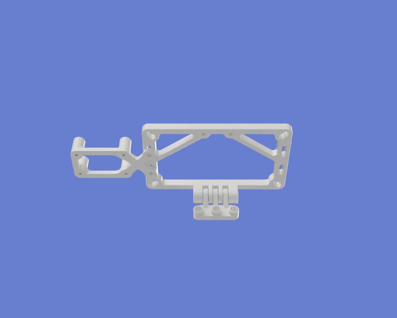 SUPPORT FUELTECH FT450 FT550 FT600 - DASH SUPPORT - ECU - DASH 3D model ...