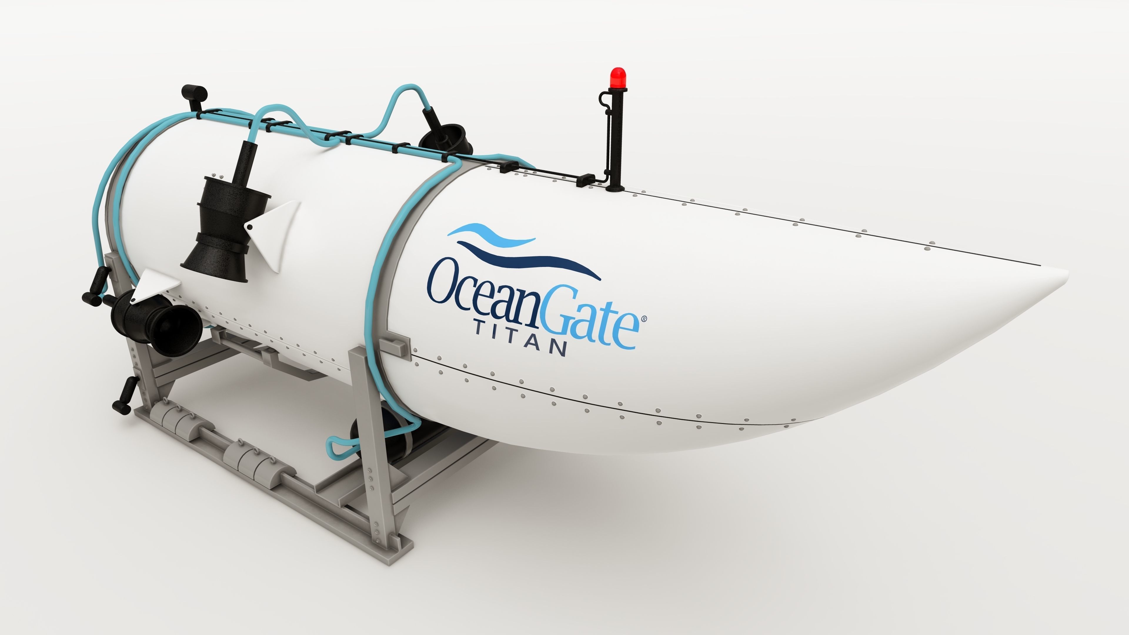 OceanGate - TITAN Submarine 3D model | CGTrader