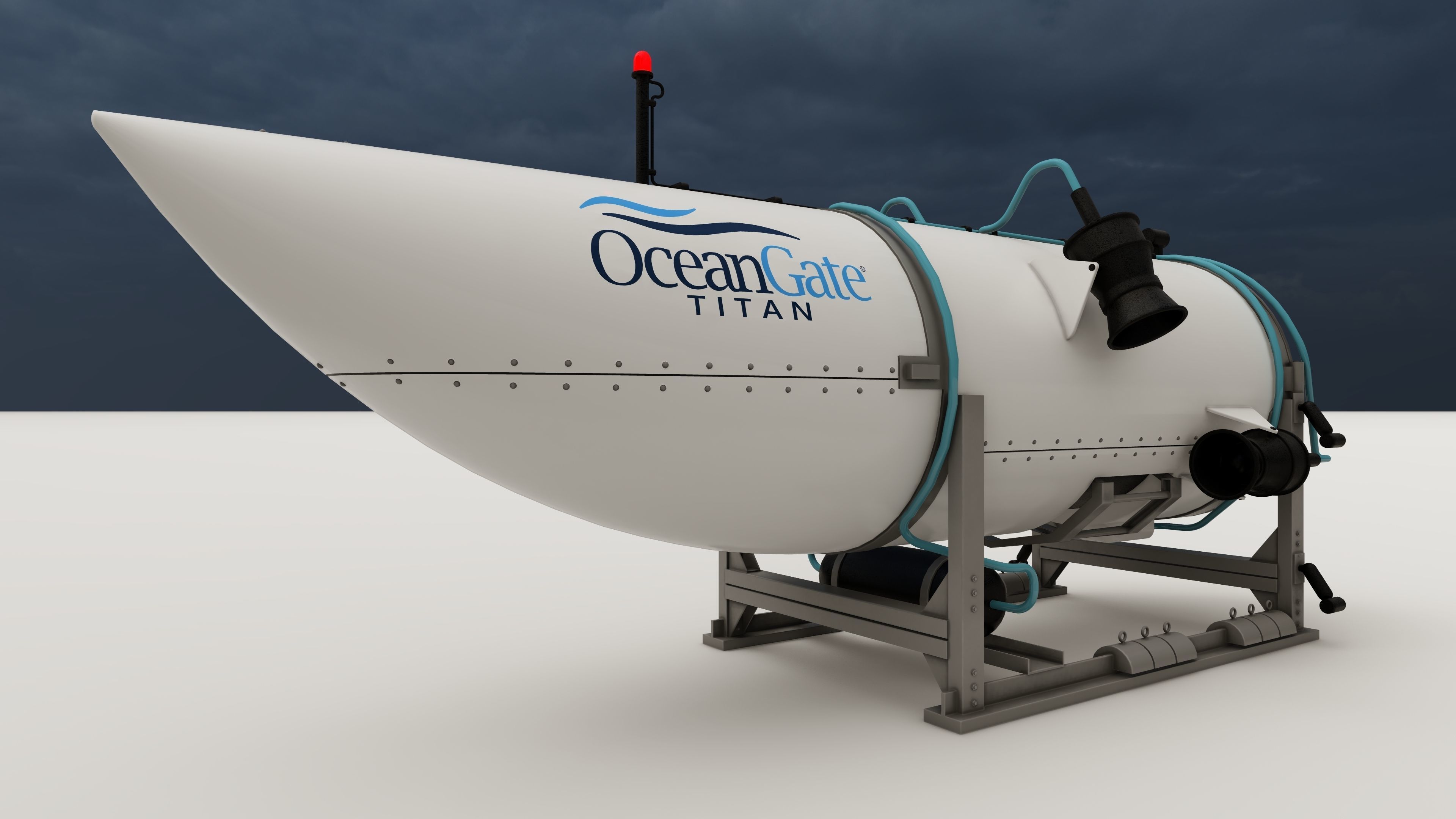 OceanGate - TITAN Submarine 3D model | CGTrader