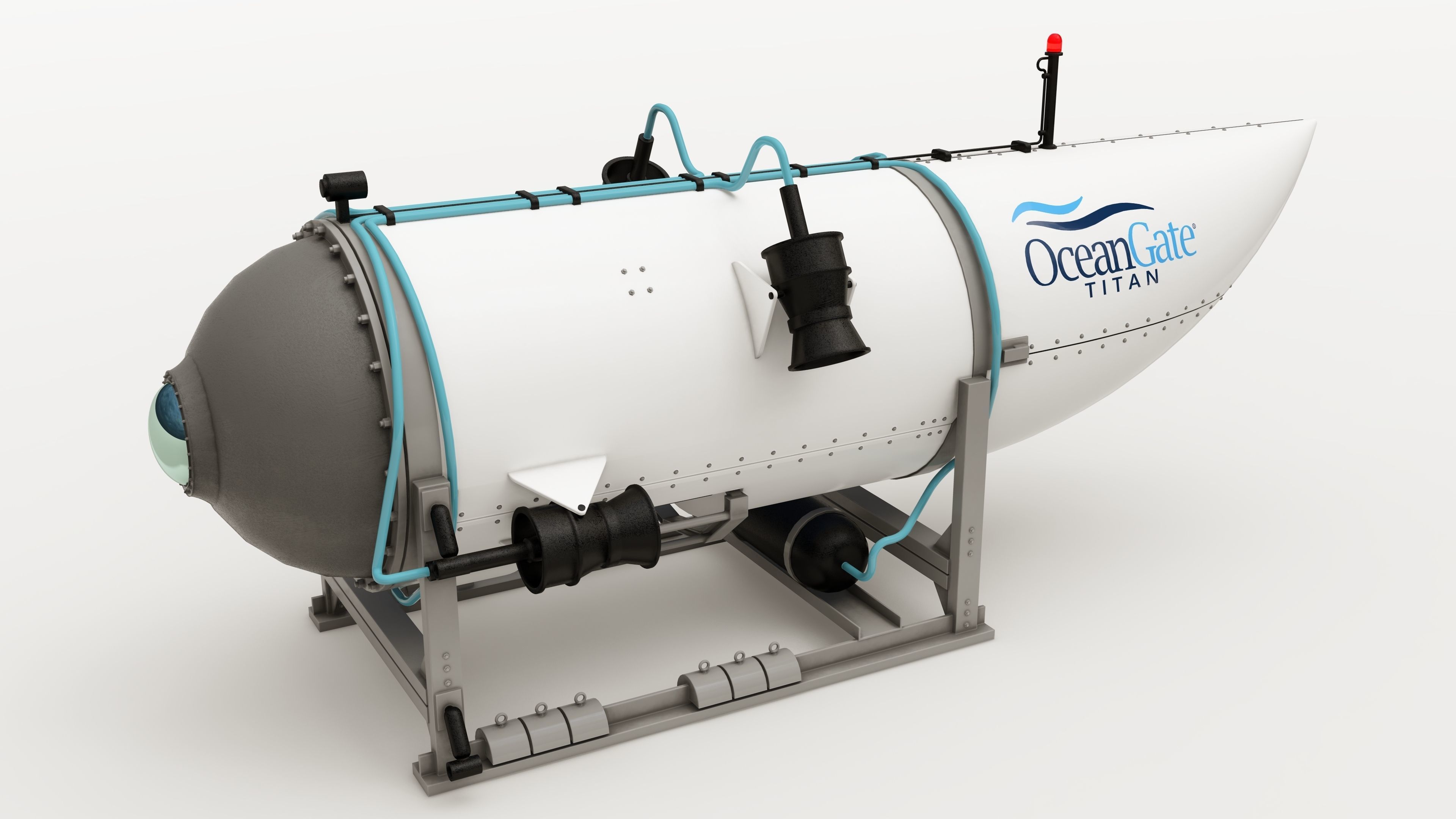 OceanGate - TITAN Submarine 3D model | CGTrader