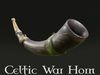3D model Celtic Style War Horn GameReady PBR Low Poly VR / AR / low ...