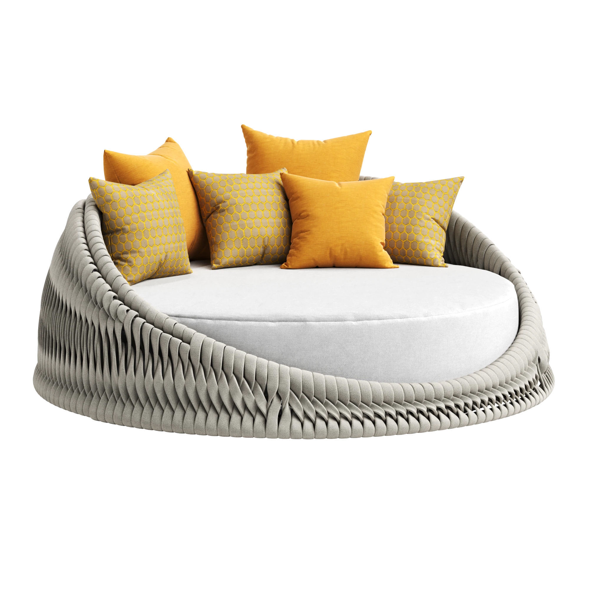 Kalife Round Loveseat from Sifas 3D model | CGTrader