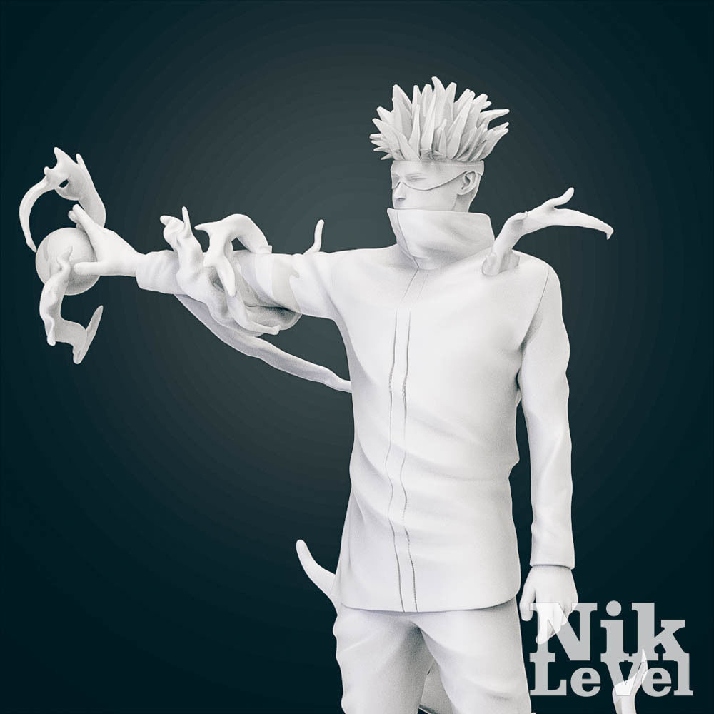 Gojo Satoru 3D Printable 2 3D model 3D printable | CGTrader